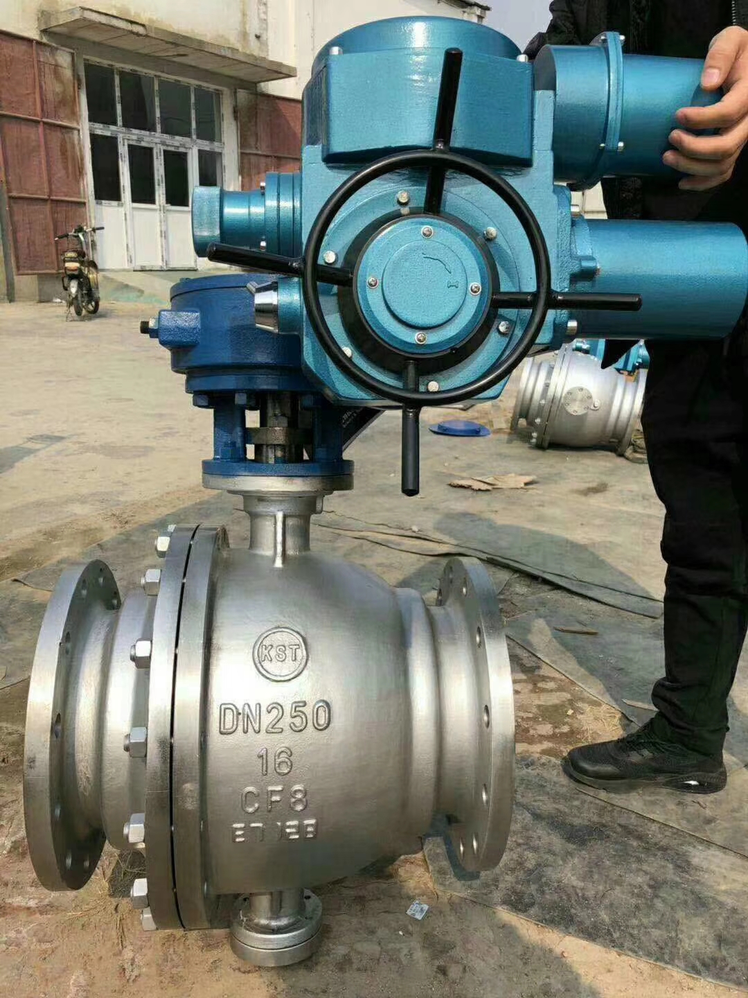 Explosion-proof ball valves used in chemi - HFA Valve Tech Co.,LTD